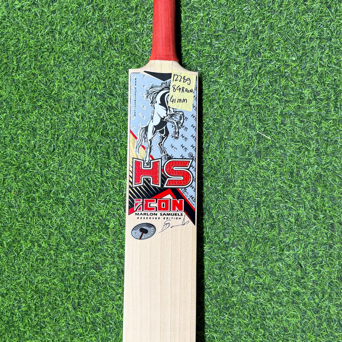 HS ICON Grade 1 English Willow Cricket bat-SH-8 Grains-1228g – Sports ...