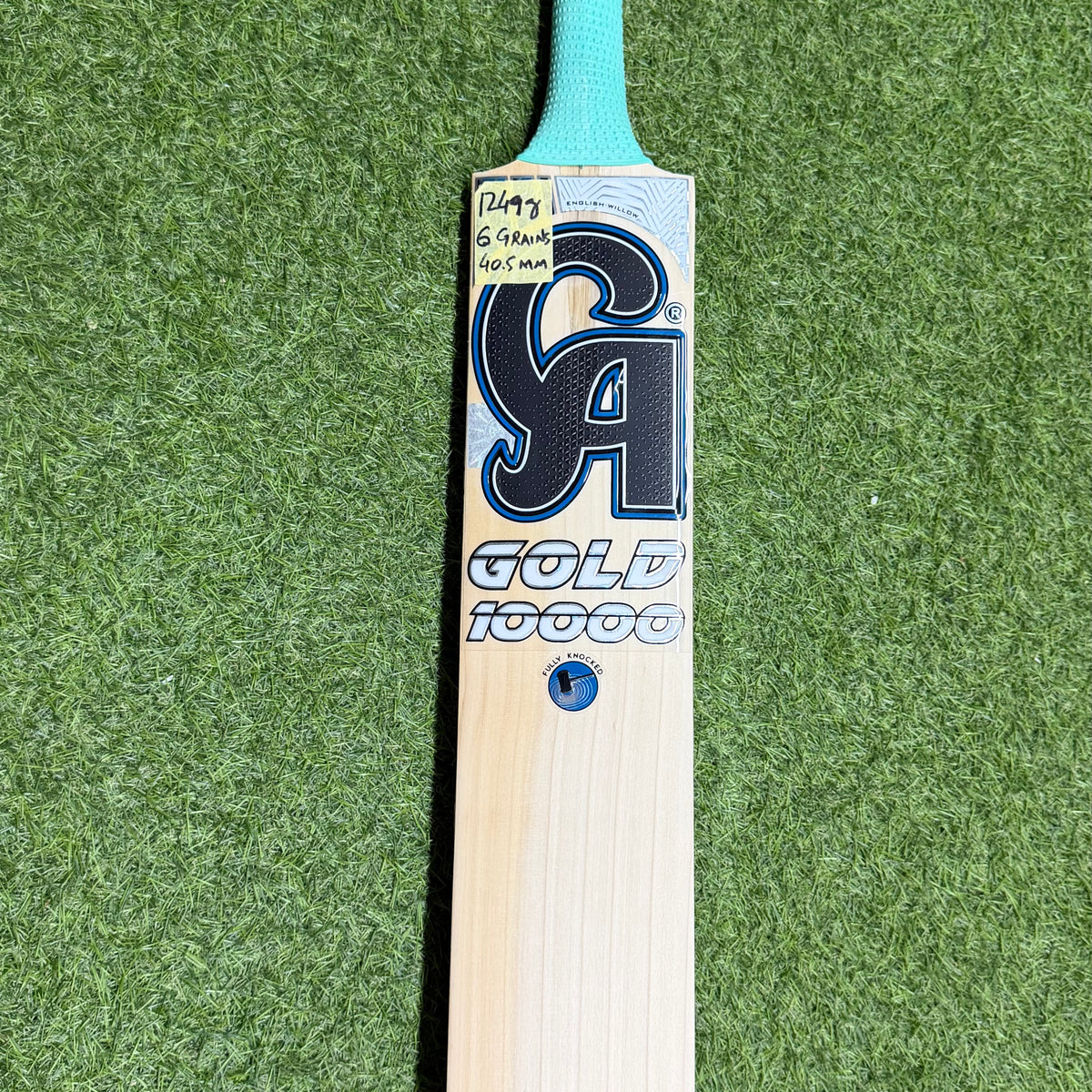 CA GOLD 10000 English Willow Cricket bat-6 Grains-1249g – Sports knight