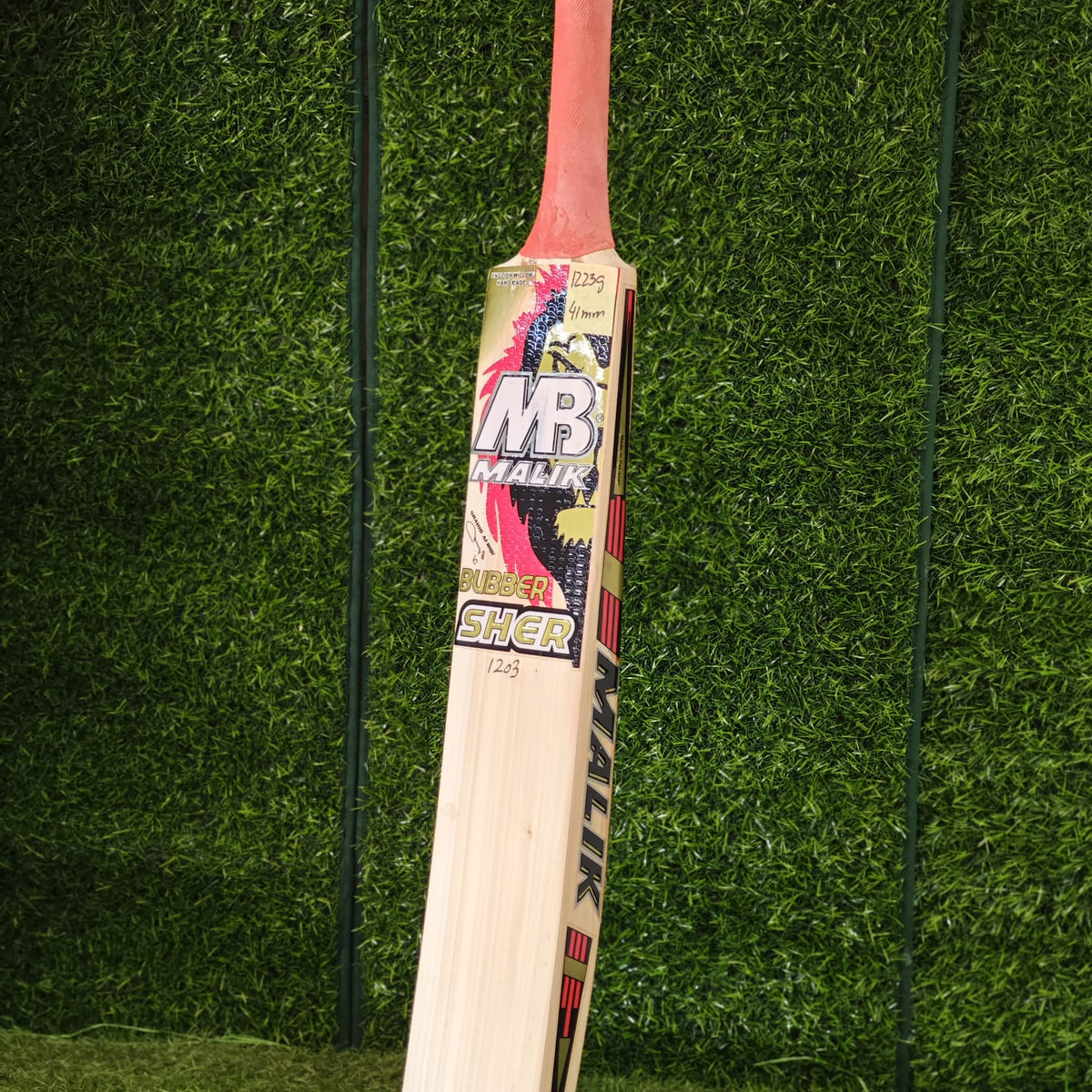 MB MALIK BUBBER SHER ENGLISH WILLOW CRICKET BAT-1223G – Sports knight