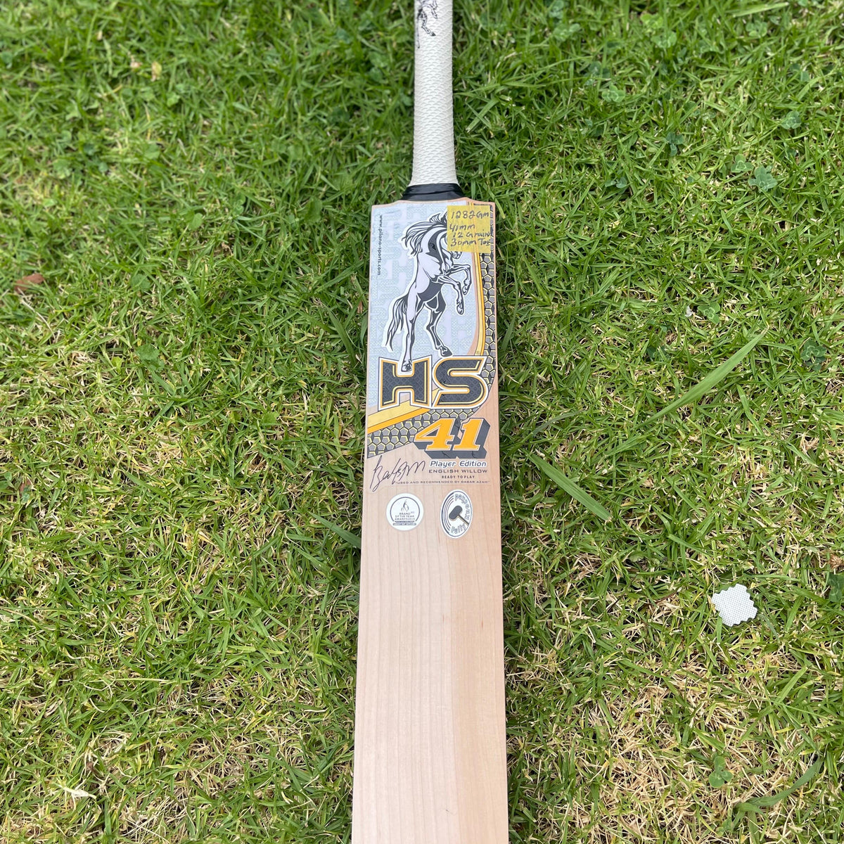 HS 41-Grade 1 English Willow Cricket Bat-SH-12 Grains-1282g – Sports knight