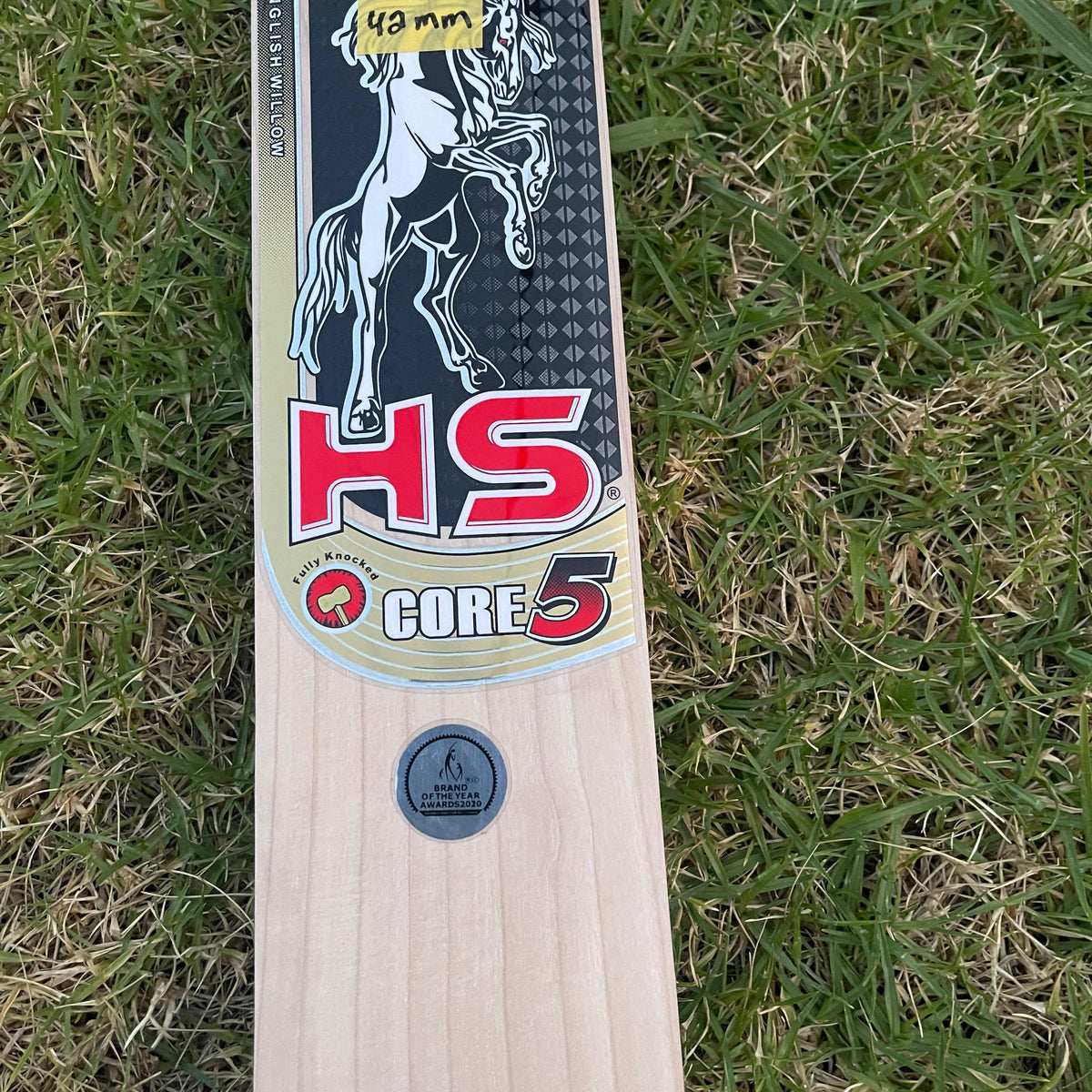 HS CORE-5 Grade 1 English Willow Cricket bat-SH-7 Grains-1195g – Sports ...